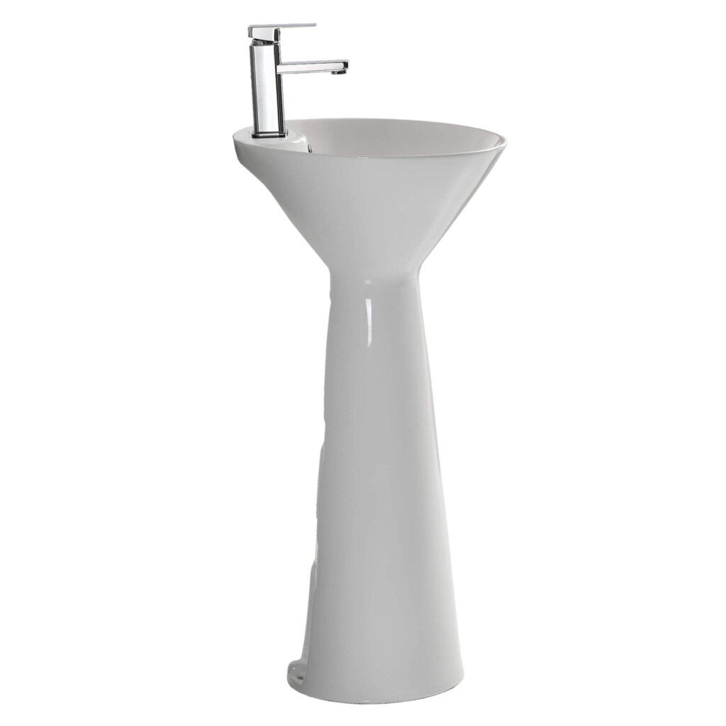 Pyramid Pedestal 18" x 18" - Fine Fixtures