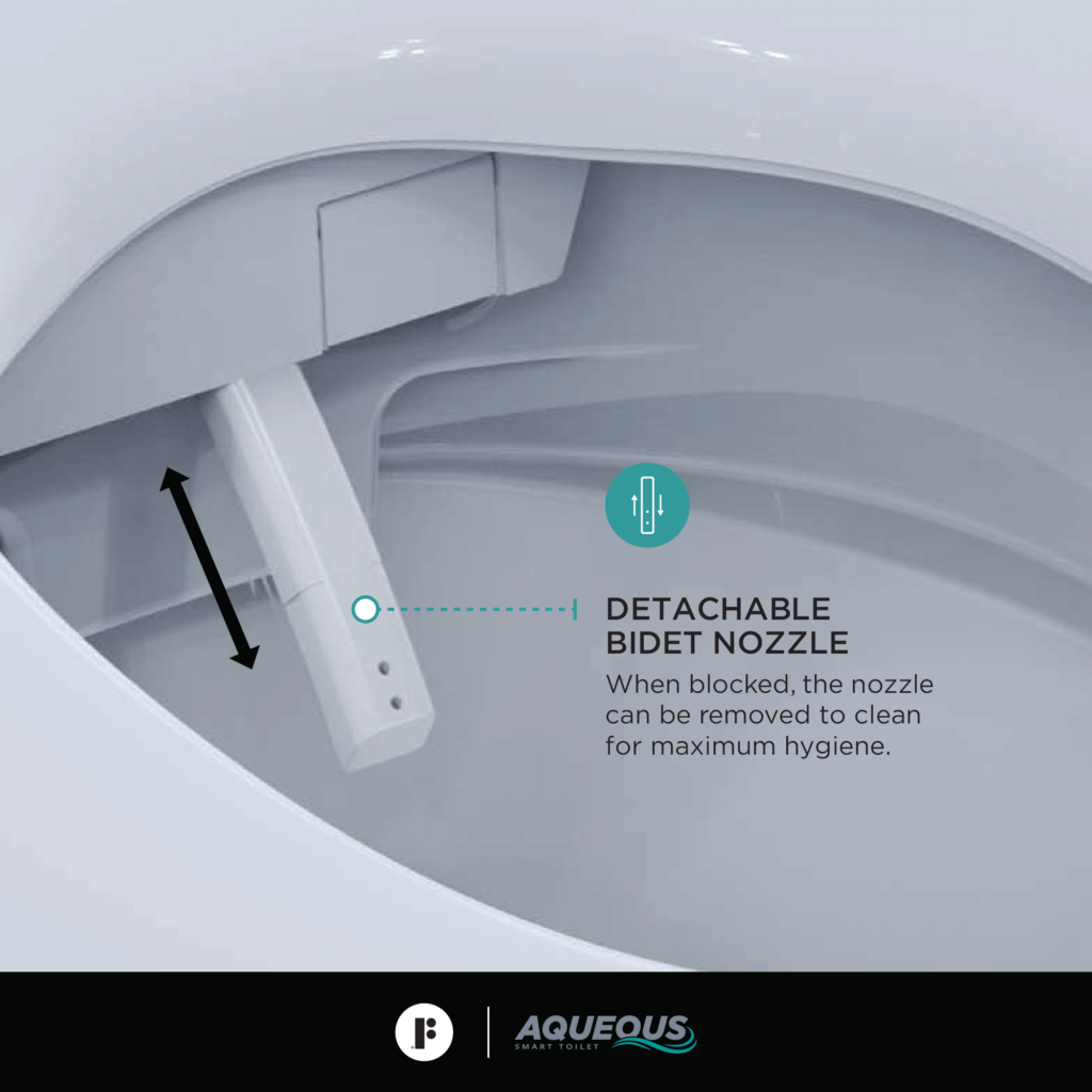 Aqueous™ Smart Wall Hung Toilet & Bidet - Fine Fixtures